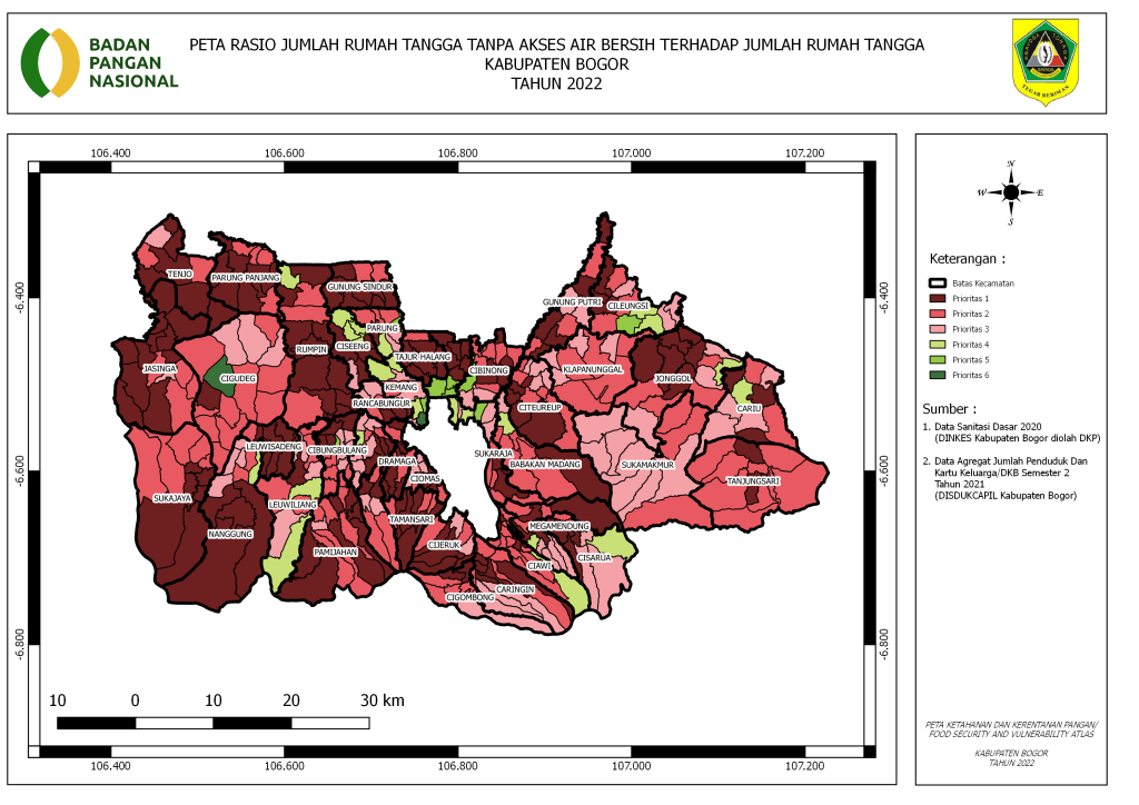 FSVA 2022 – Dinas Ketahanan Pangan Kabupaten Bogor